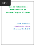 Manual de Descarga e Instalación de R y Rstudio | PDF | Archivo de ...