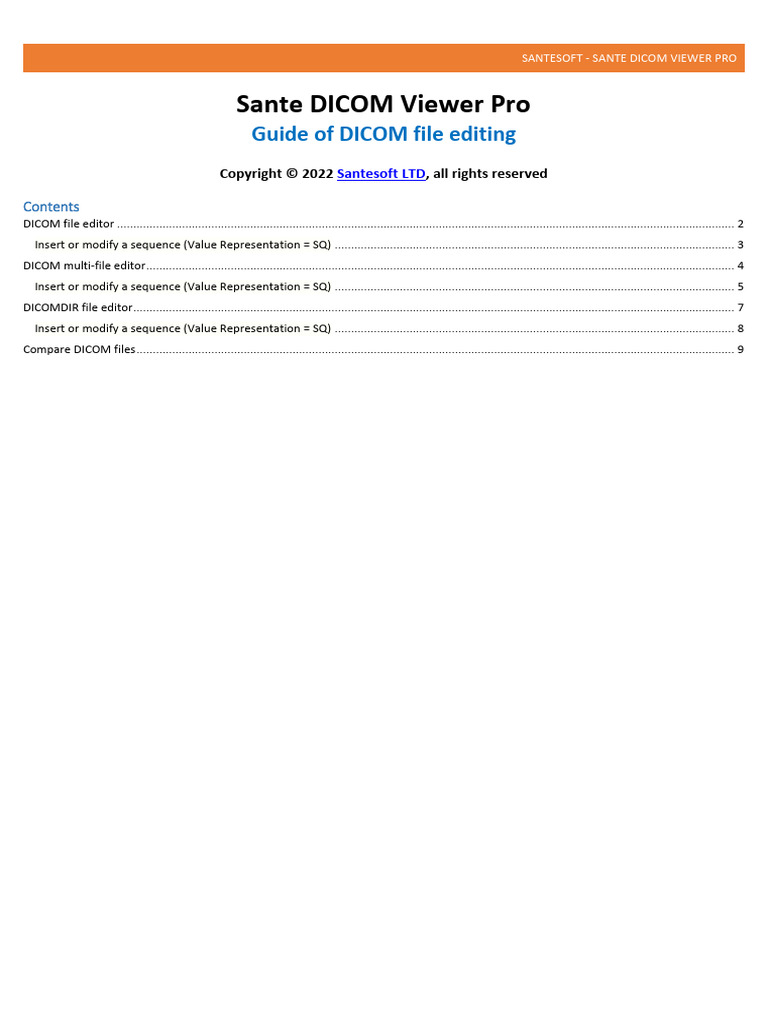 Guide of DICOM File Editing | PDF | Button (Computing) | Computer File
