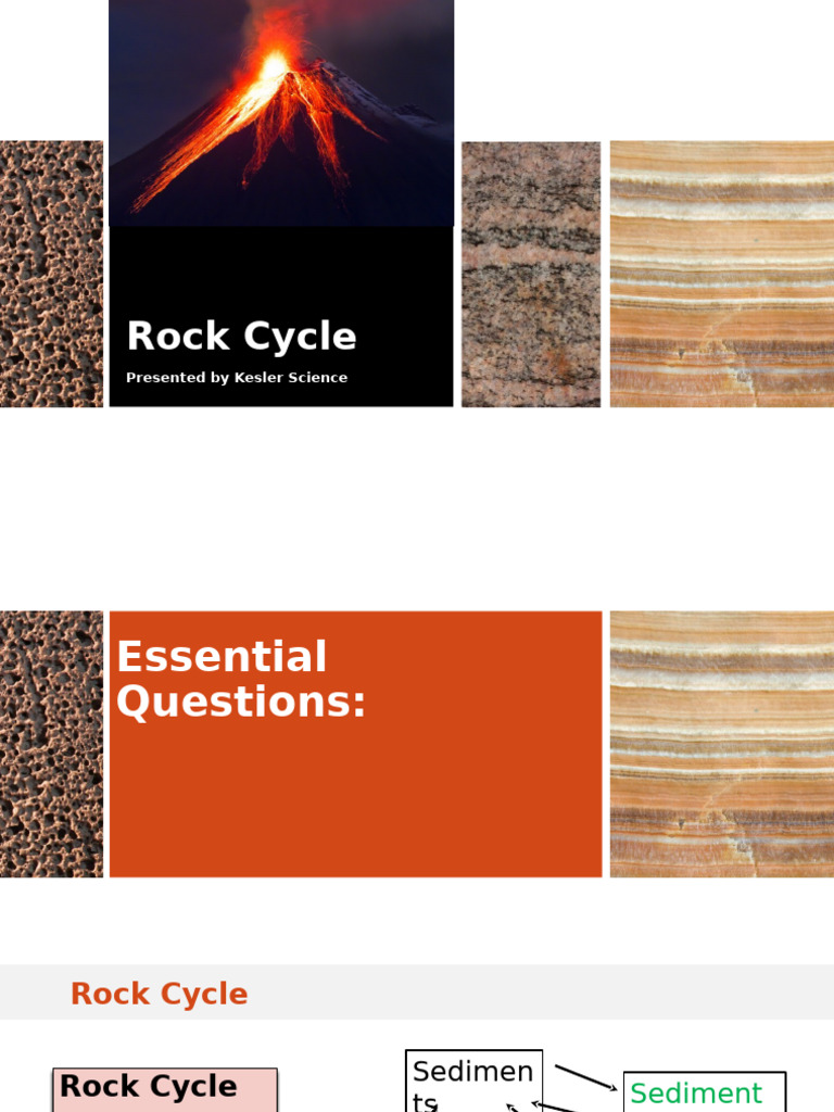 3 Explanation - Rock Cycle (2) | PDF | Rock (Geology) | Sedimentary Rock