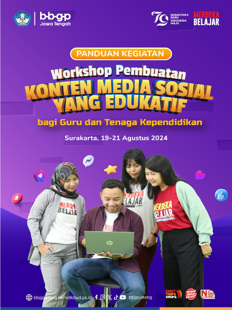 Panduan Kegiatan Workshop Pembuatan Konten Kreatif | PDF