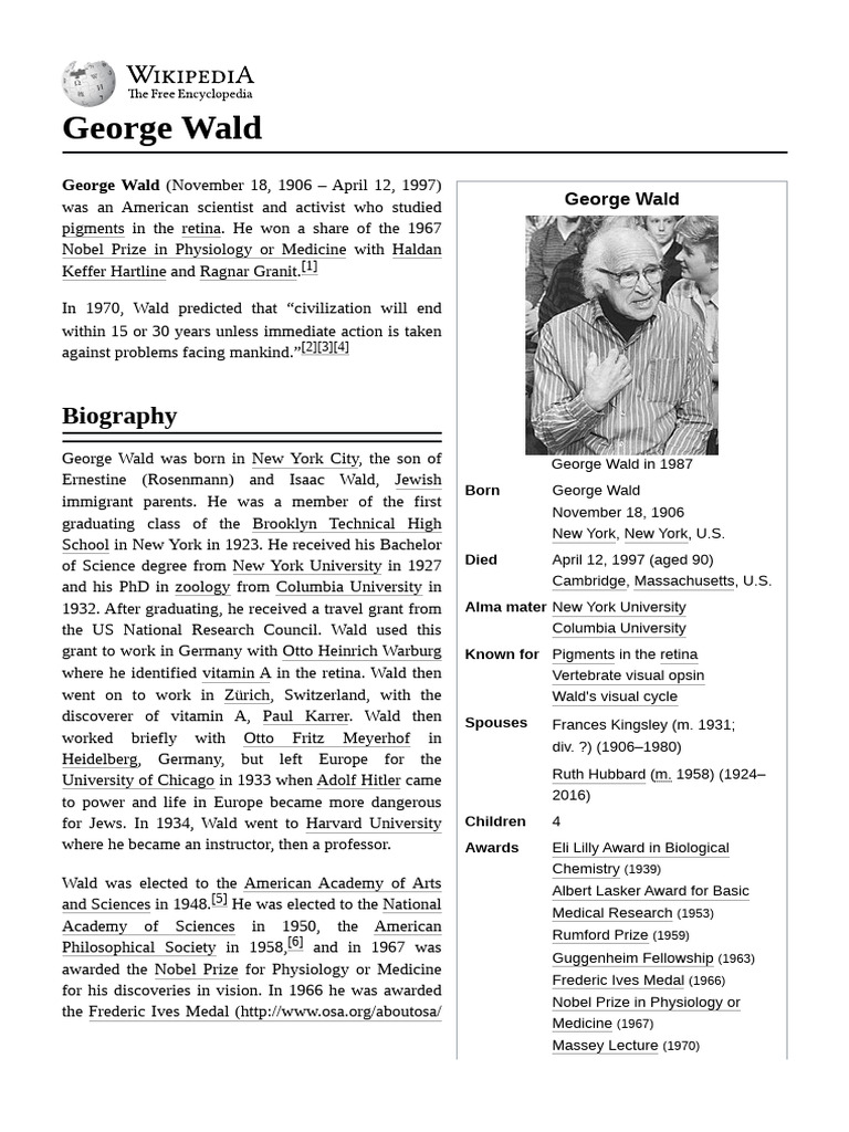 George_Wald | PDF