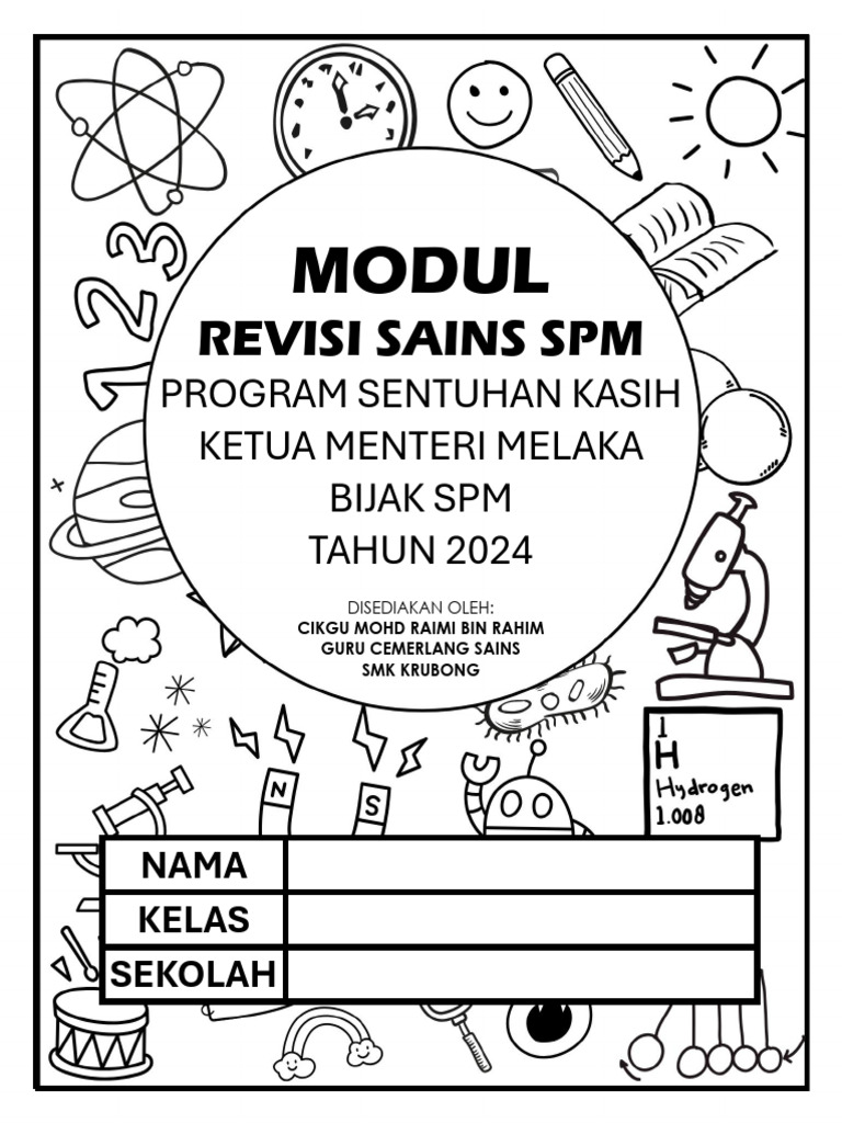 Final_modul Sentuhan Kasih Ketua Menteri Sains Spm 2024 | PDF