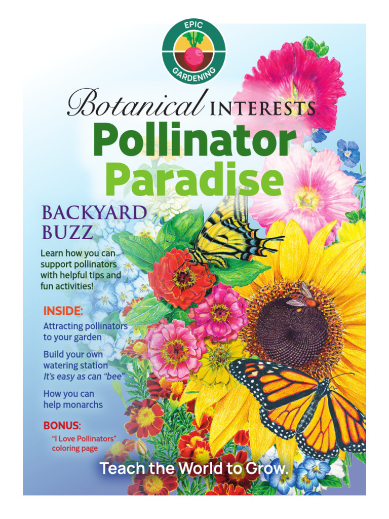 Epic Gardening Botanical Interests Pollinator Paradise 2023 | PDF ...