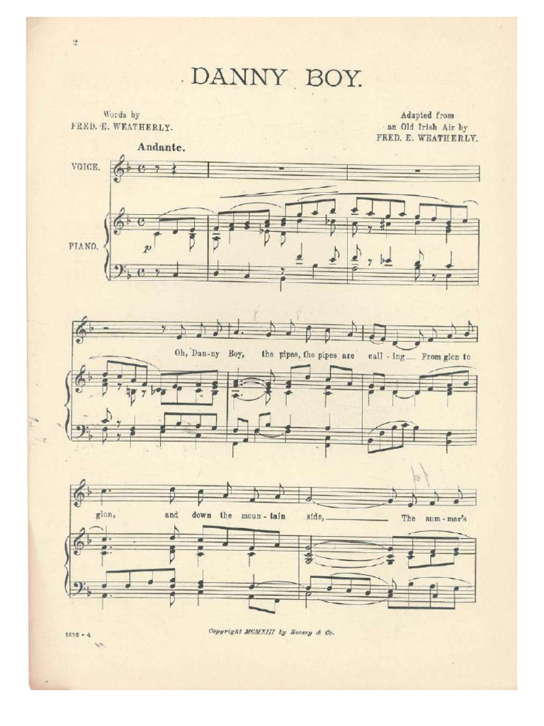 Danny Boy | PDF