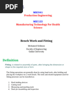 Fitting Workshop Overview and Tools | PDF | Tools | Metalworking