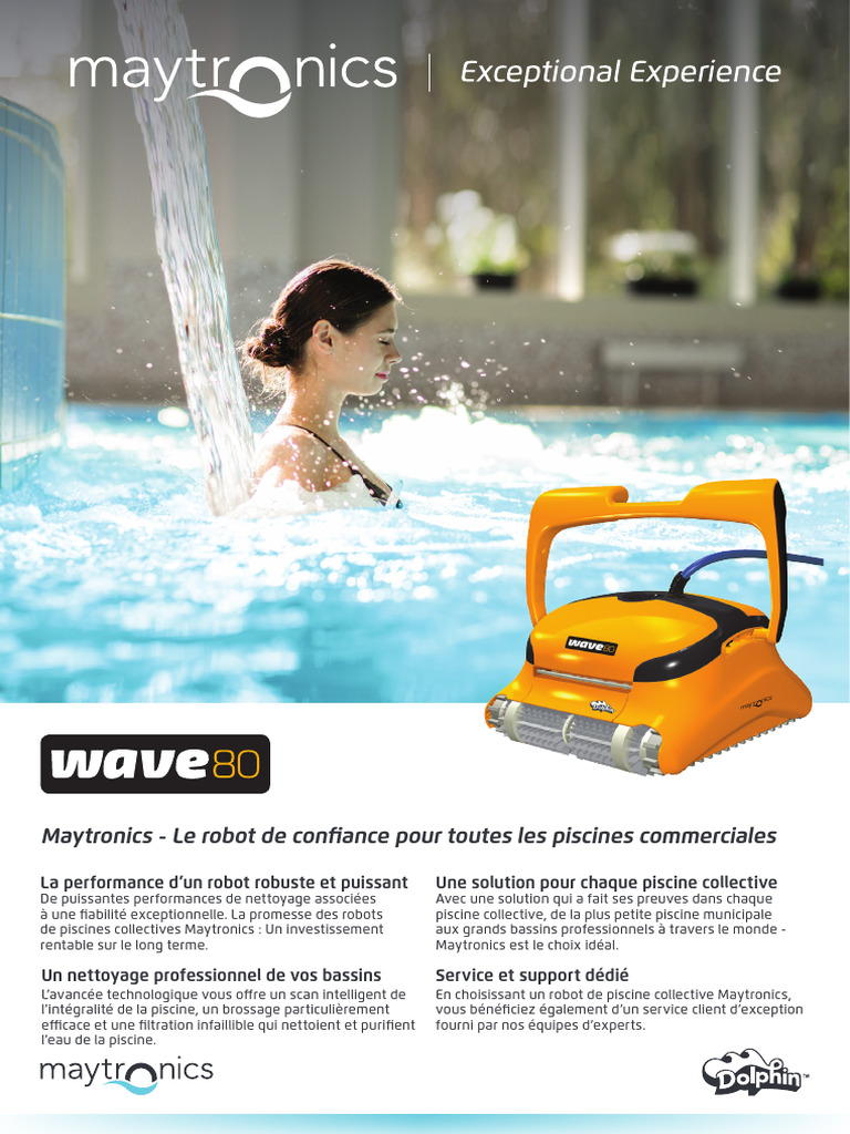 Dolphin Wave 80 | PDF | Piscine