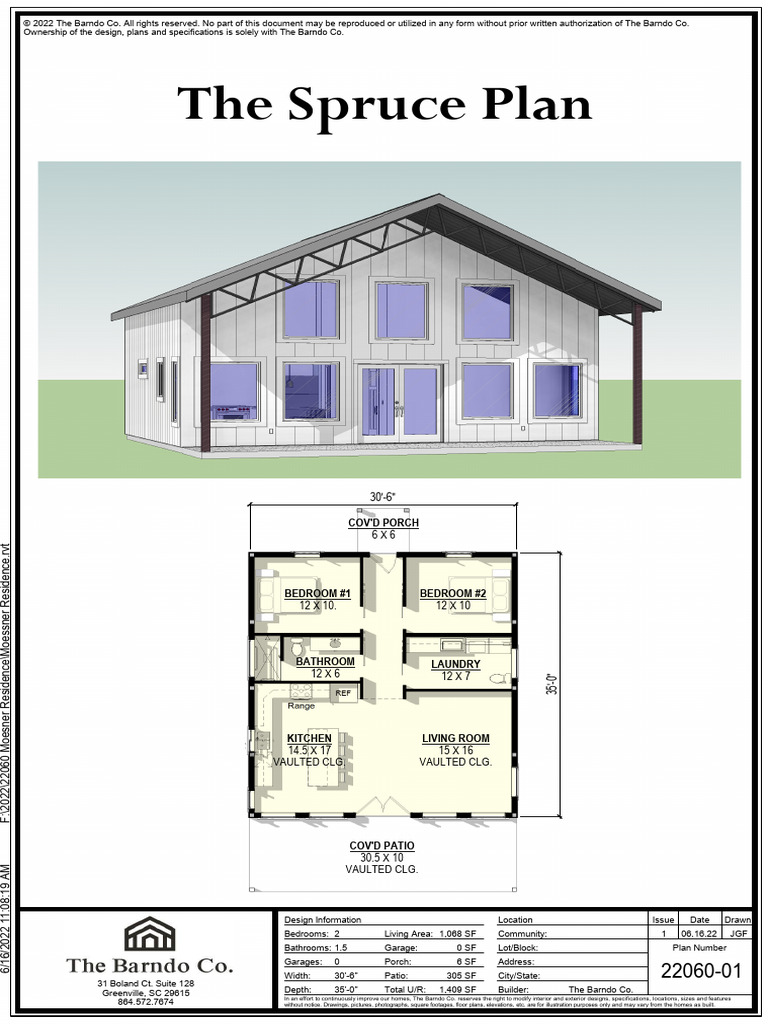The-Spruce-Plan | PDF | Home | Houses