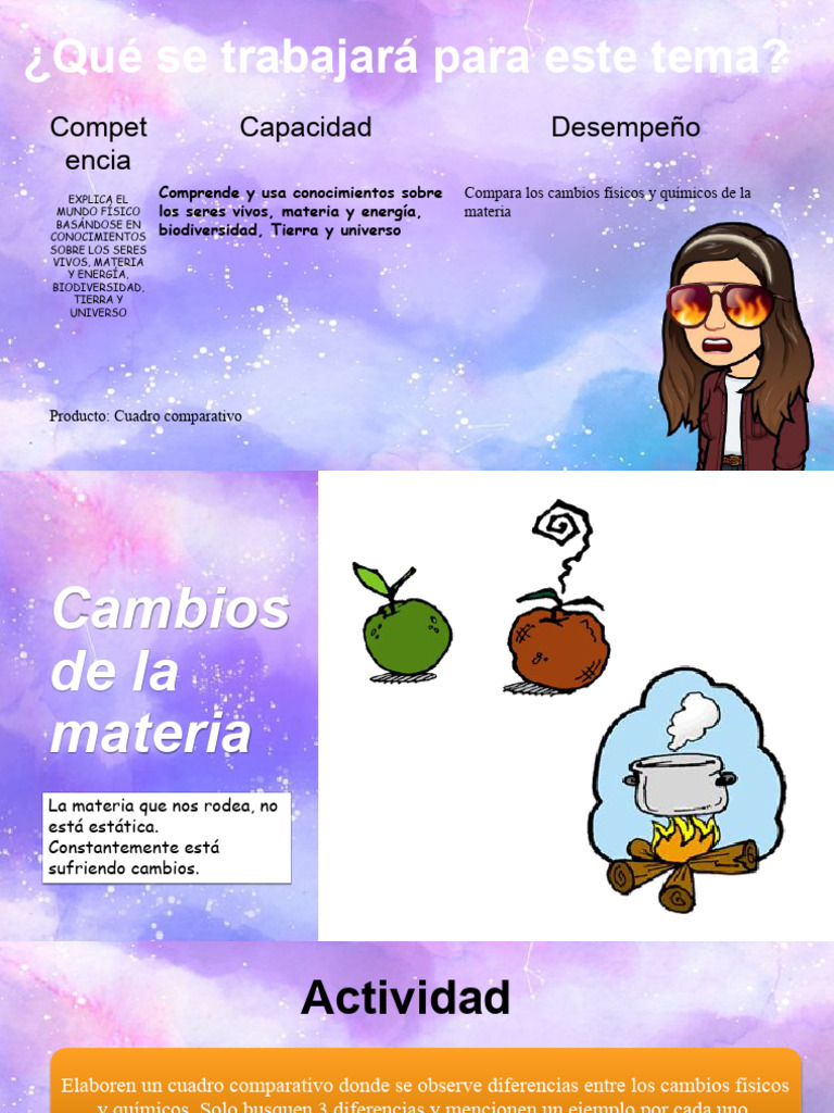 cambios en la materia | PDF