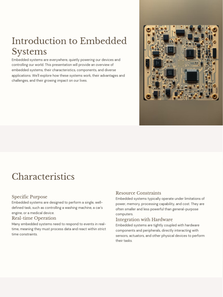 Introduction To Embedded Systems - PDF 20241206 221657 0000 | PDF | Embedded System | System