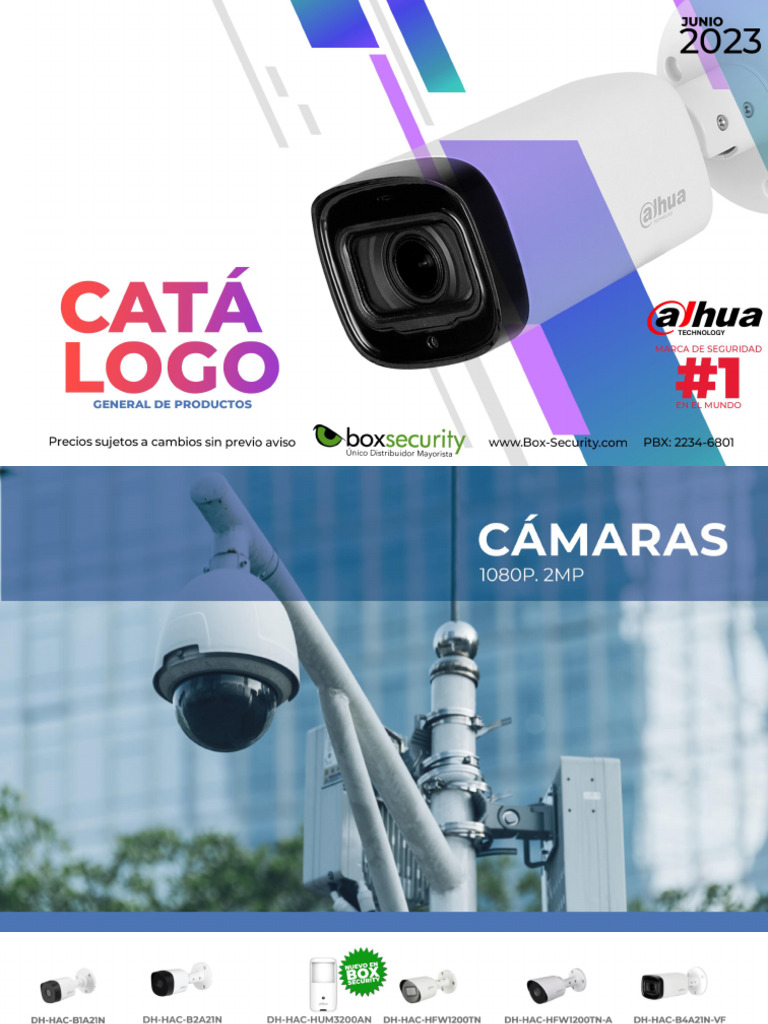 Catálogo DAHUA Junio 2023 Box Security (2) | PDF