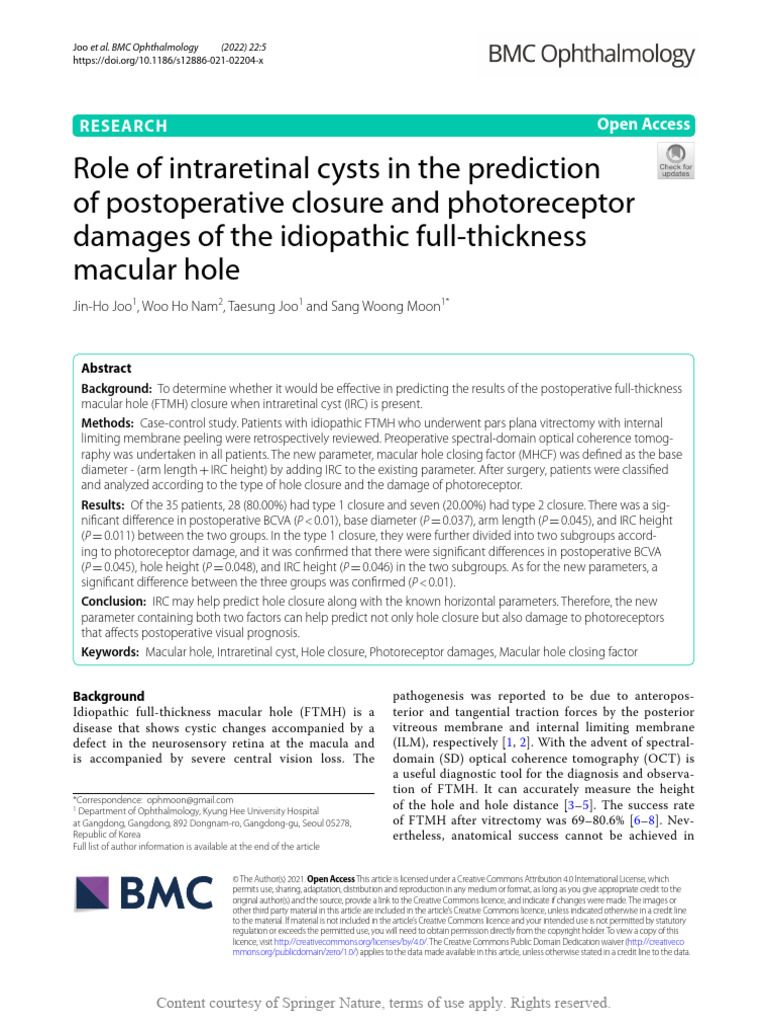 Role_of_intraretinal_cysts_in_the_prediction_of_po | PDF | Vision ...
