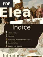 La Escuela Eleática | PDF | Filosofía griega antigua | Movimientos ...