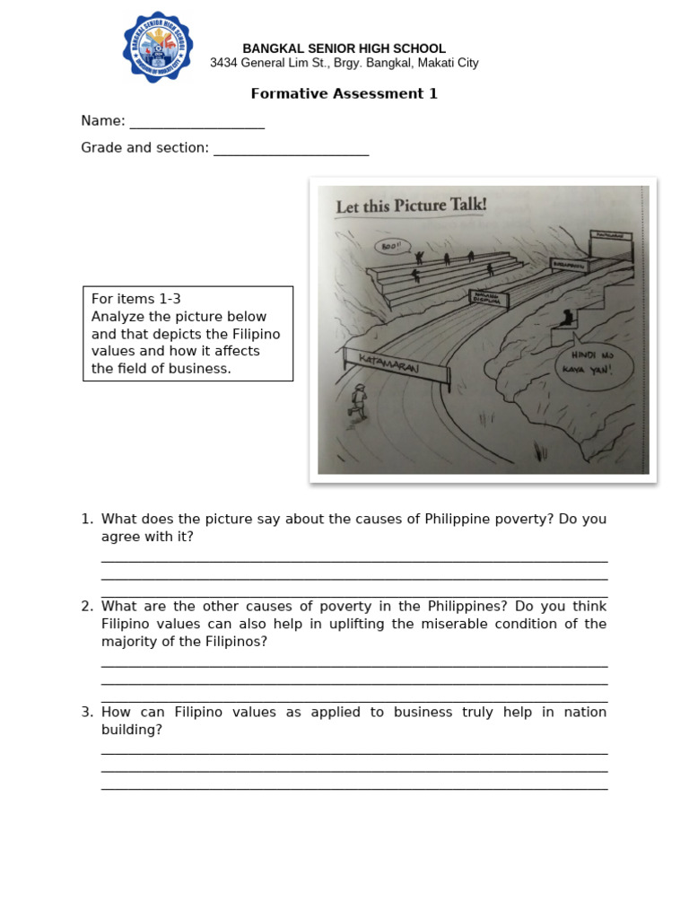 INSET - Pisa Like Question | PDF