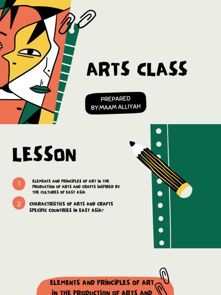 aRTS-CLASS-1 | PDF | Composition (Visual Arts) | The Arts
