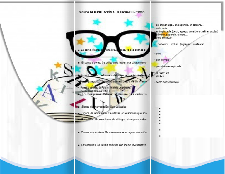 Plegable | PDF | Puntuación | Coma