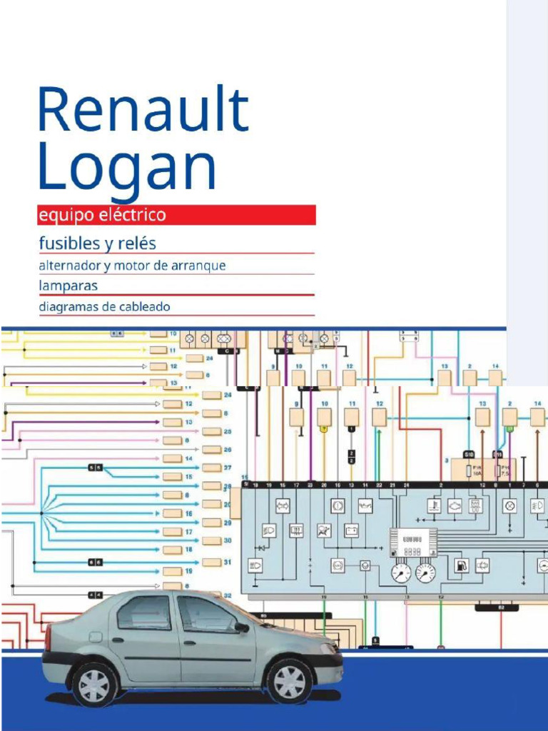 Renault Logan Circuito Electrico Completo | PDF