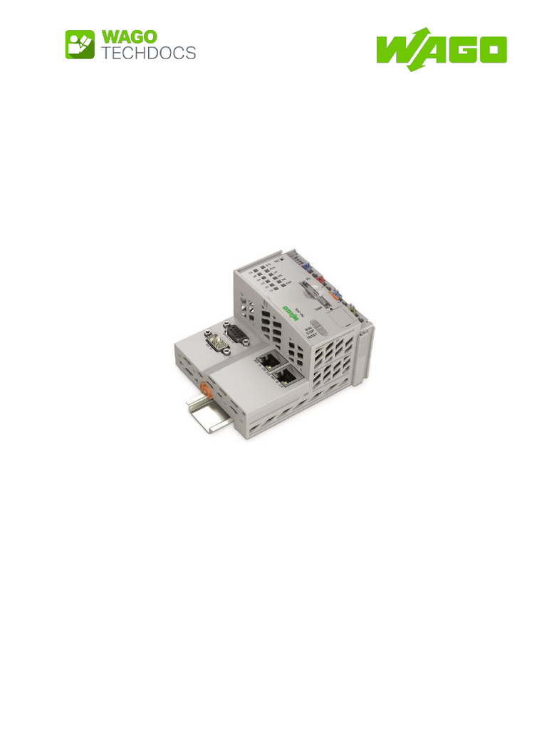 WAGO I/O System 750: Manual | PDF | Computer Network | Ip Address