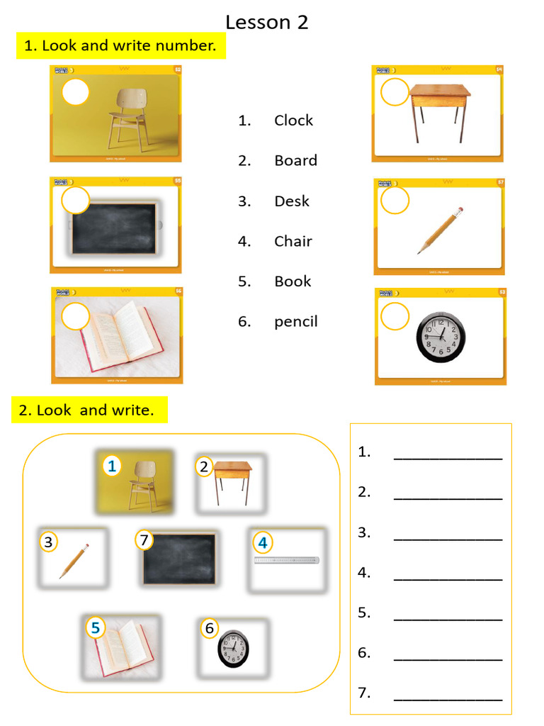 Unit 2 - L2 - 5 bản | PDF | Classroom | Educational Environment