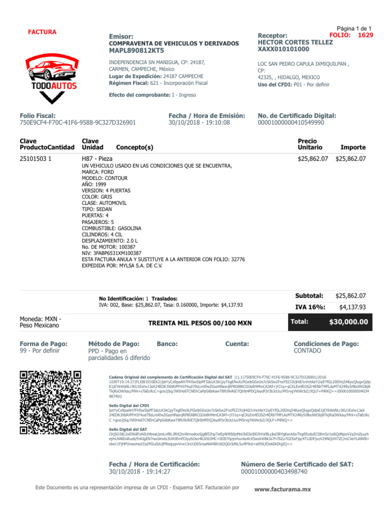 Refactura A | PDF | Tecnología de vehículos | Vehículos terrestres