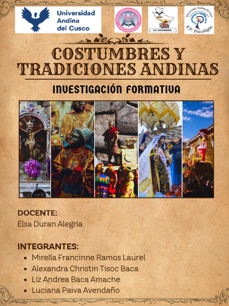 Costumbres y Tradiciones Andinas Las costumbres y tradiciones andinas son u_20241202_095240_0000 ...