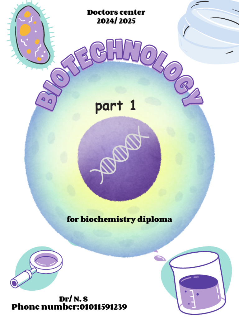 Biotechnology 1 Pdf Biotechnology Genetic Engineering