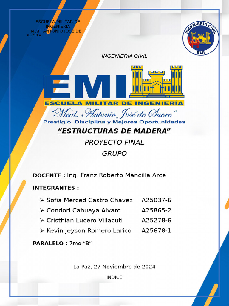 Informe de Proyecto Final Recv Ok | PDF | Madera