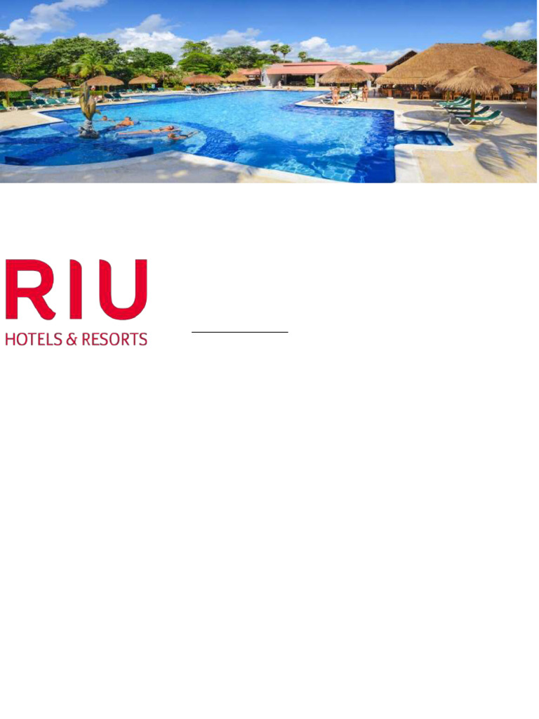 Hotel Riu Lupita C.E | PDF | Contabilidad | Estado de resultados