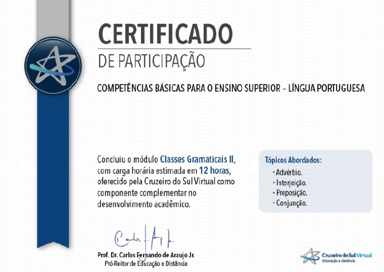 Comp. bas. Portugues II | PDF