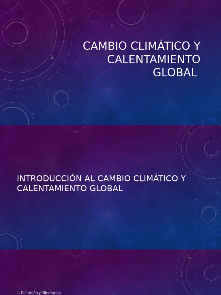 Calentamiento Global y Cambio Climático | PDF | Gases de efecto ...