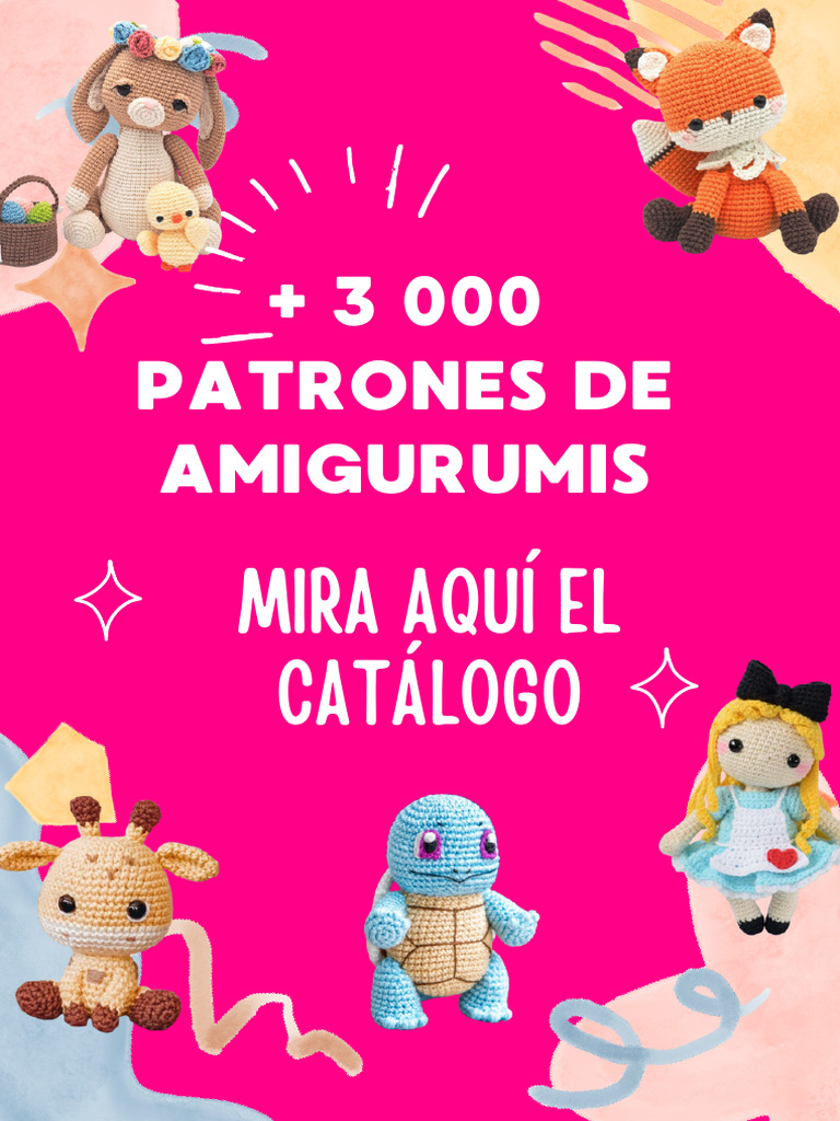 3000 Patrones de Amigurumis en Español | PDF