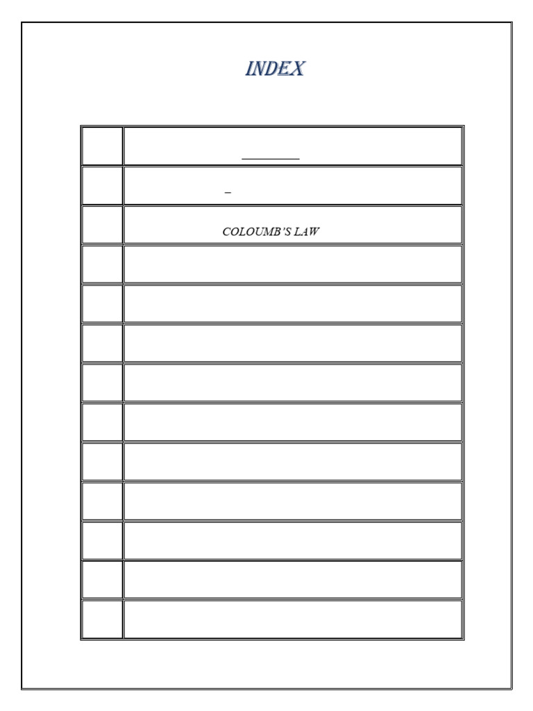 INDEX | PDF