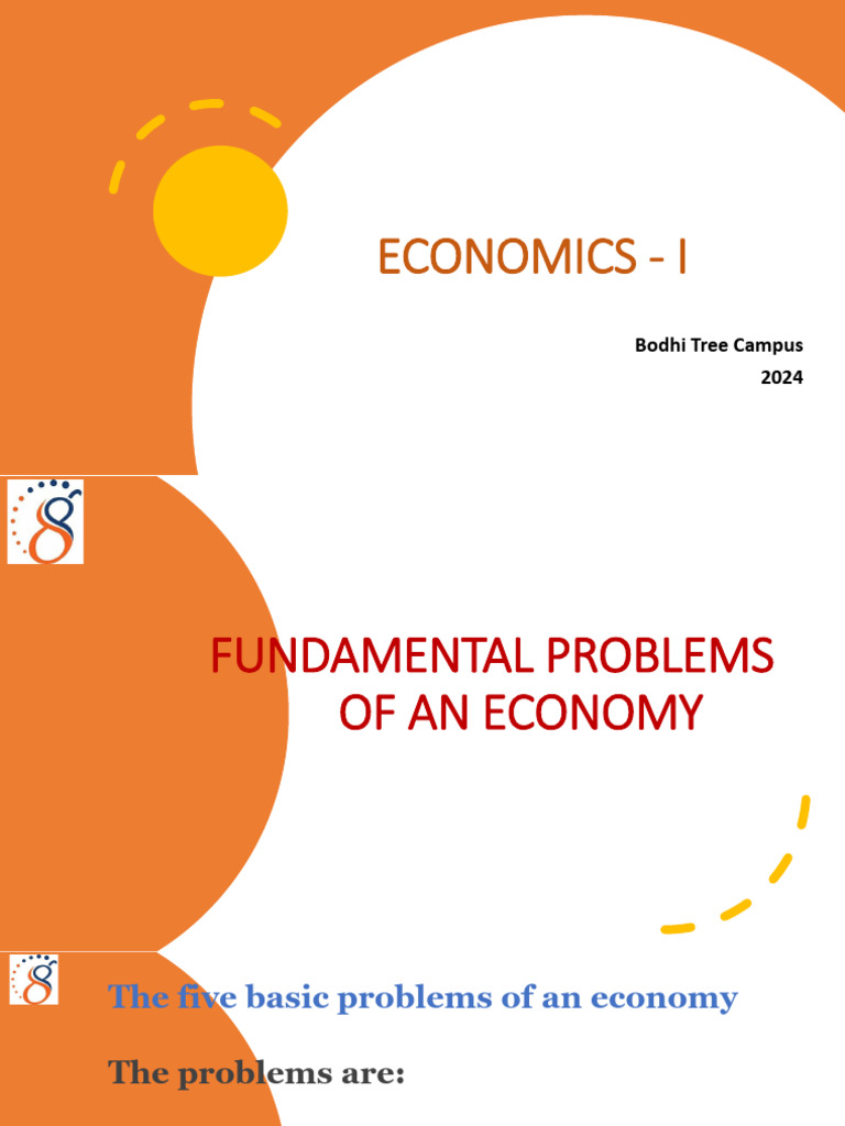Fundamental Problems of The Economy PDF | PDF