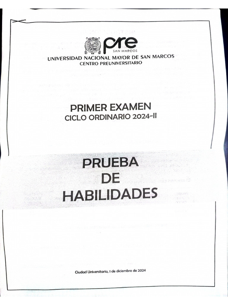 Pre Examen 1 2024ii | PDF