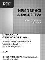 Escala Forrest en Hemorragia Digestiva | PDF | Cirugía | Medicina CLINICA