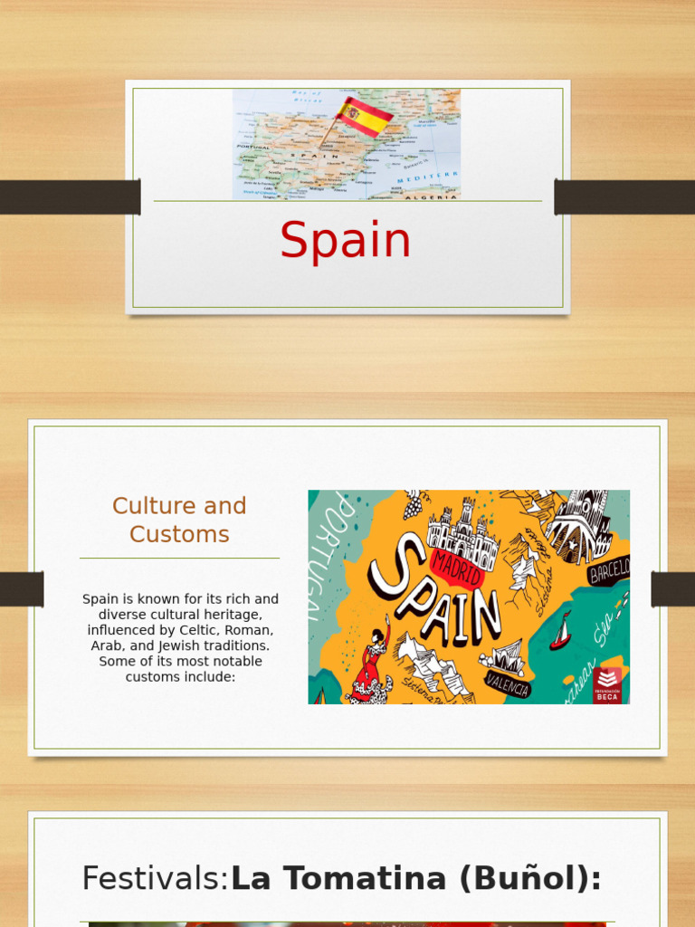 Spain's Rich Culture and Customs Guide | PDF