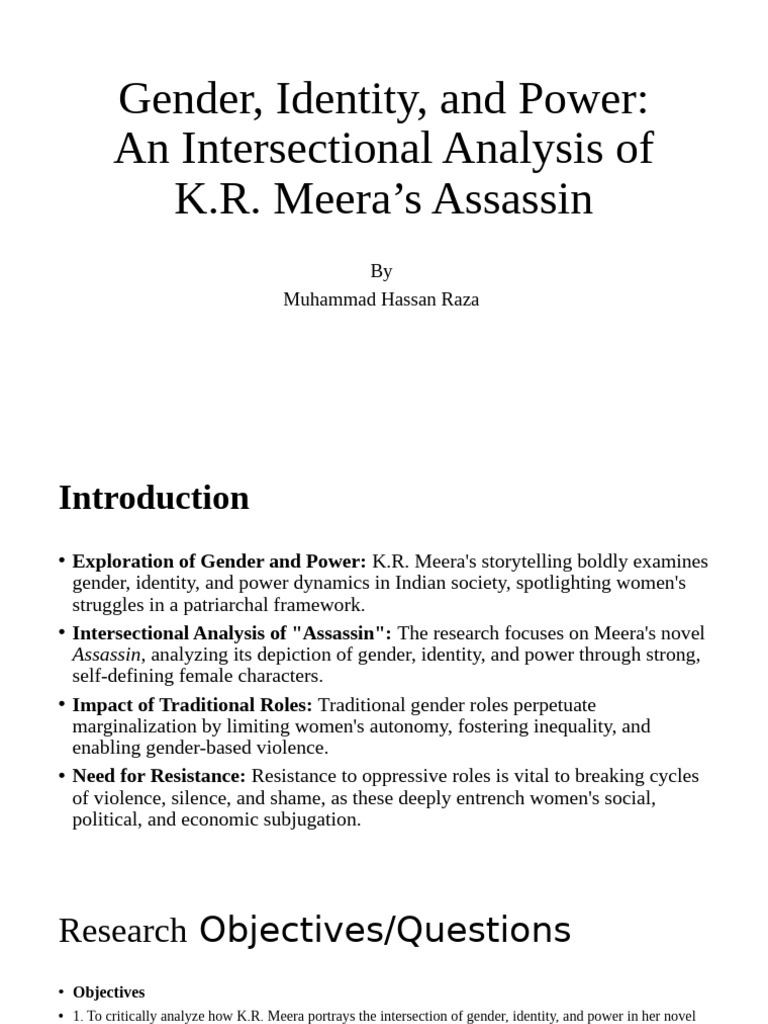 Presentation (2)[1] | PDF | Intersectionality | Gender