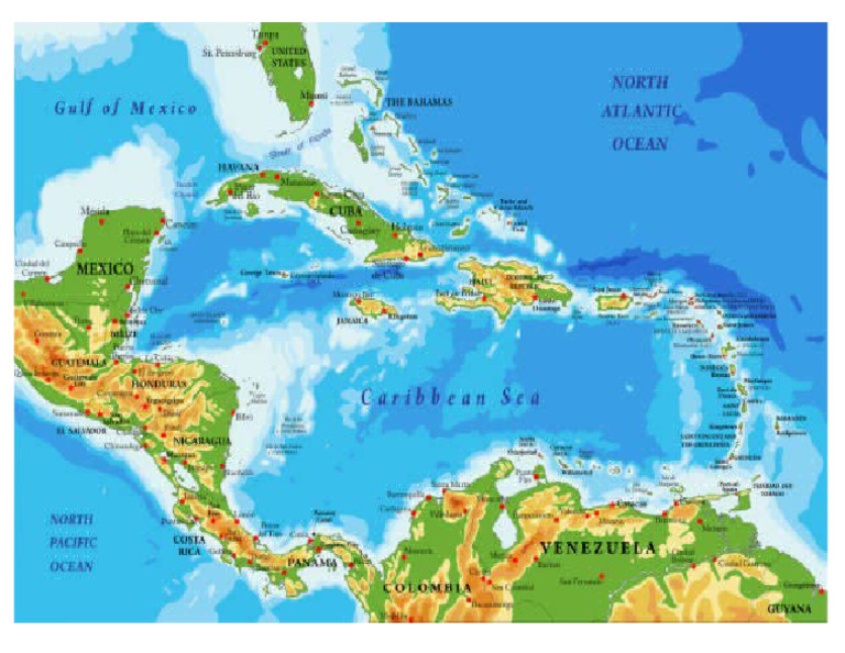 Mapa de America Insular | PDF