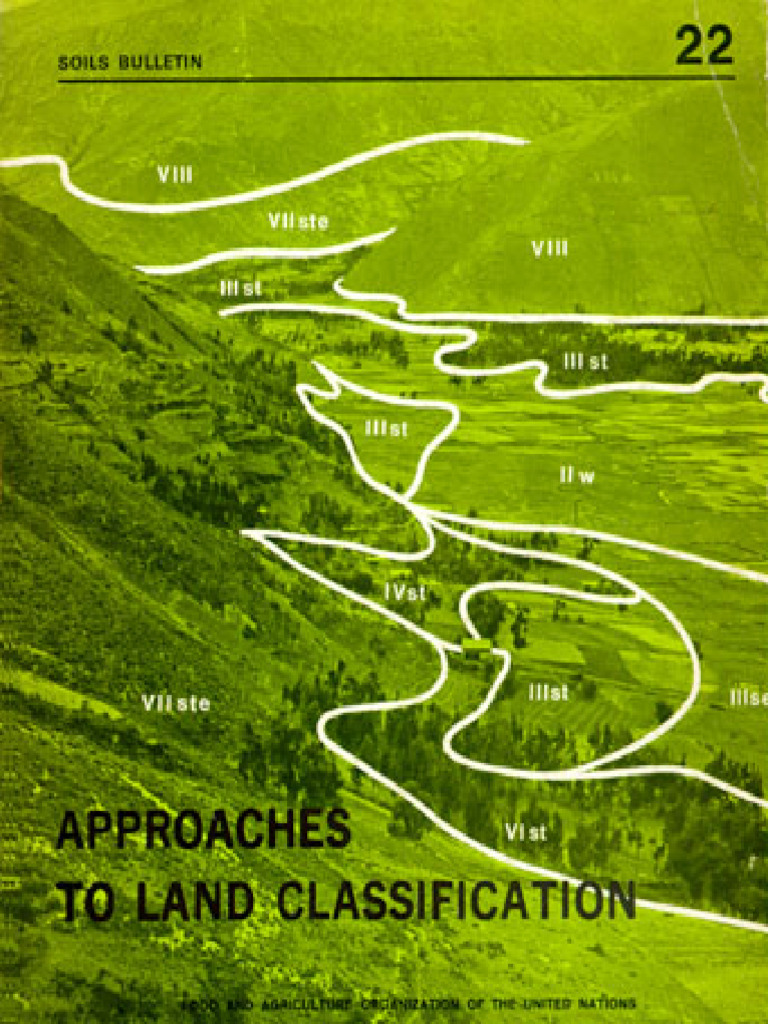 Approaches To Land Classification | PDF