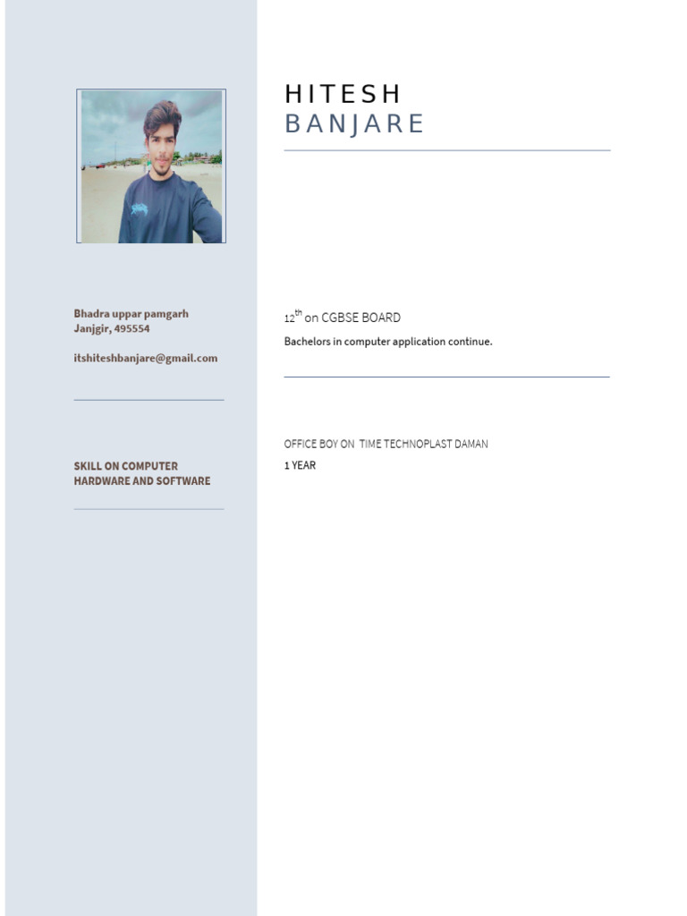 Hites Resume | PDF
