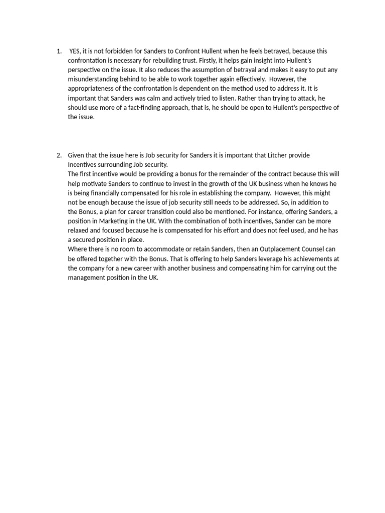 Brett Sanders Assignment | PDF