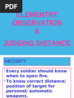 JUDGING DISTANCE and FIELD SIGNALS | PDF | Reconnaissance | Military ...
