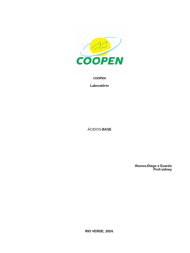 Modelo Relatã Rio LAB | PDF