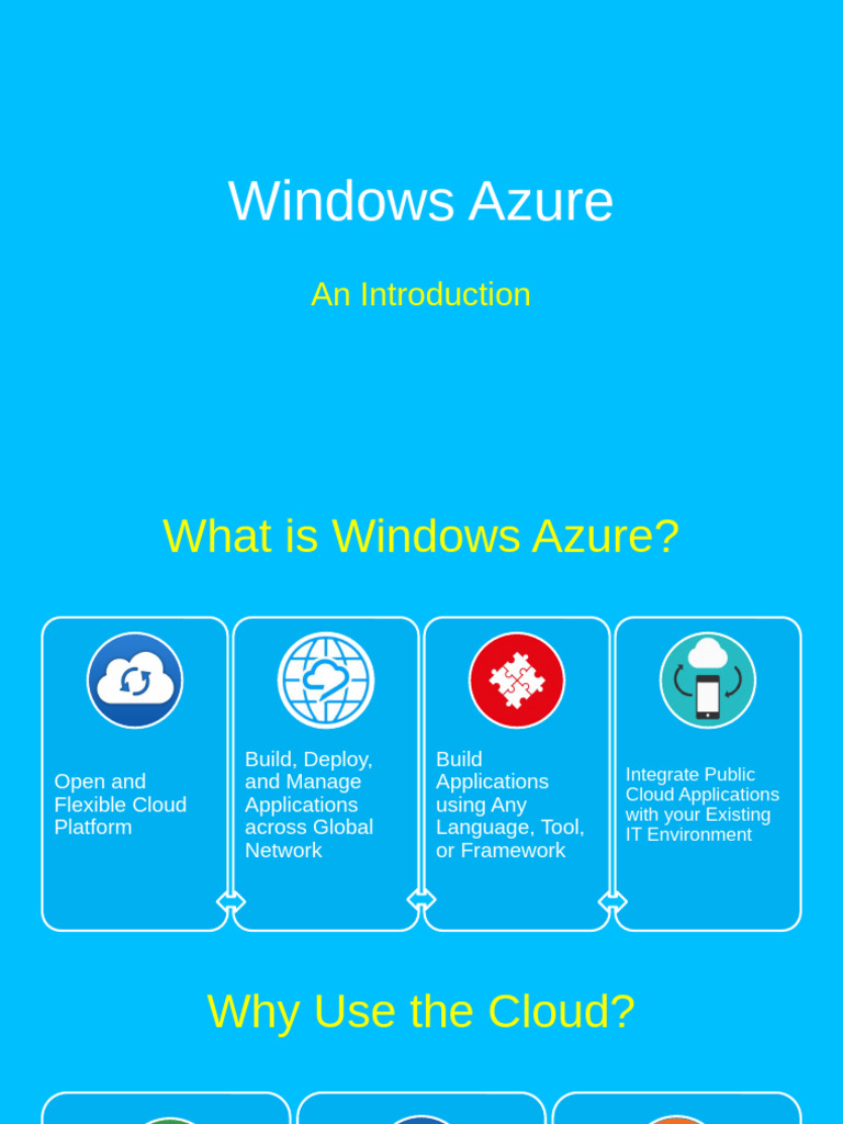 Azure 1 | PDF | Cloud Computing | Microsoft Azure