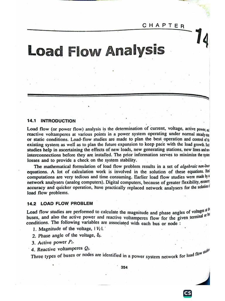 Load Flow Analysis - Ashfaq Hossain | PDF