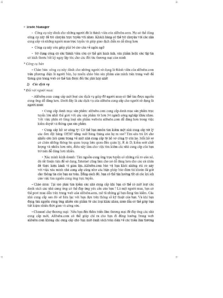 Tim Hieu Ve WWW Alibaba Com Docx 3501 | PDF