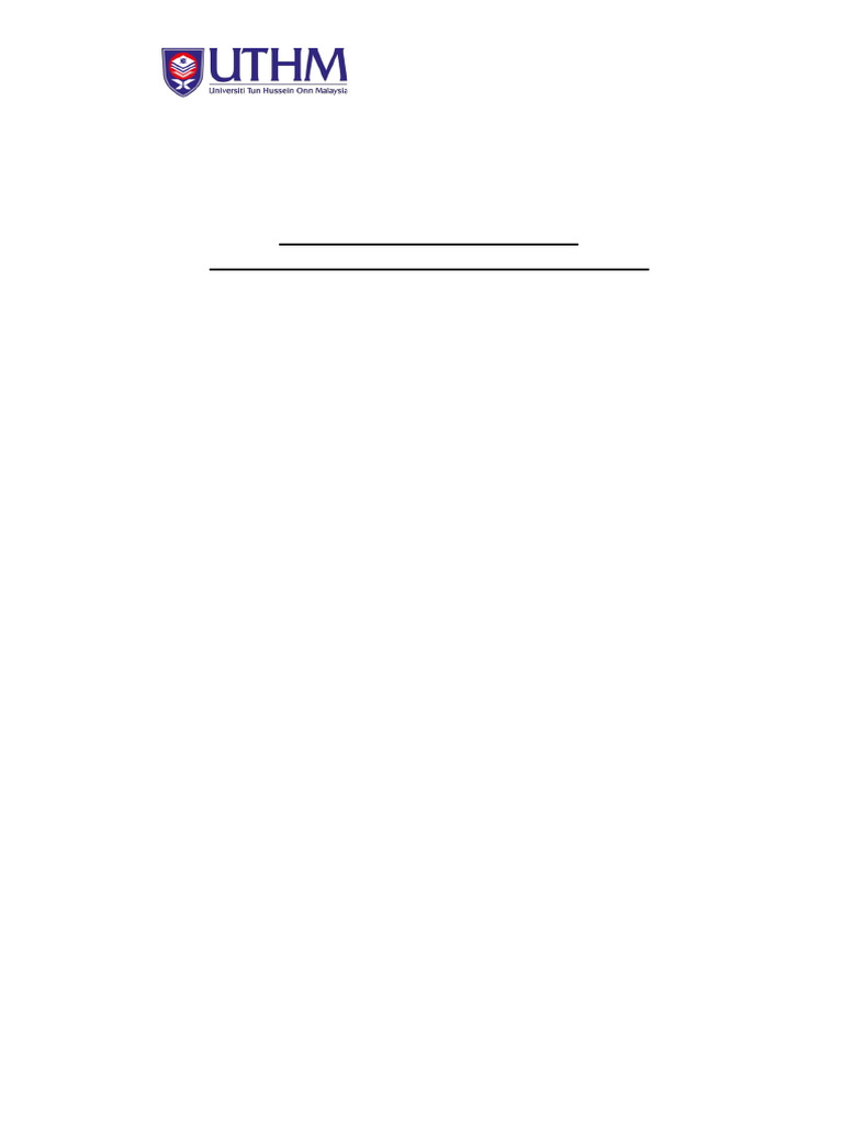 Sem1 bfc32302 Project Instruction | PDF | Road Traffic Safety