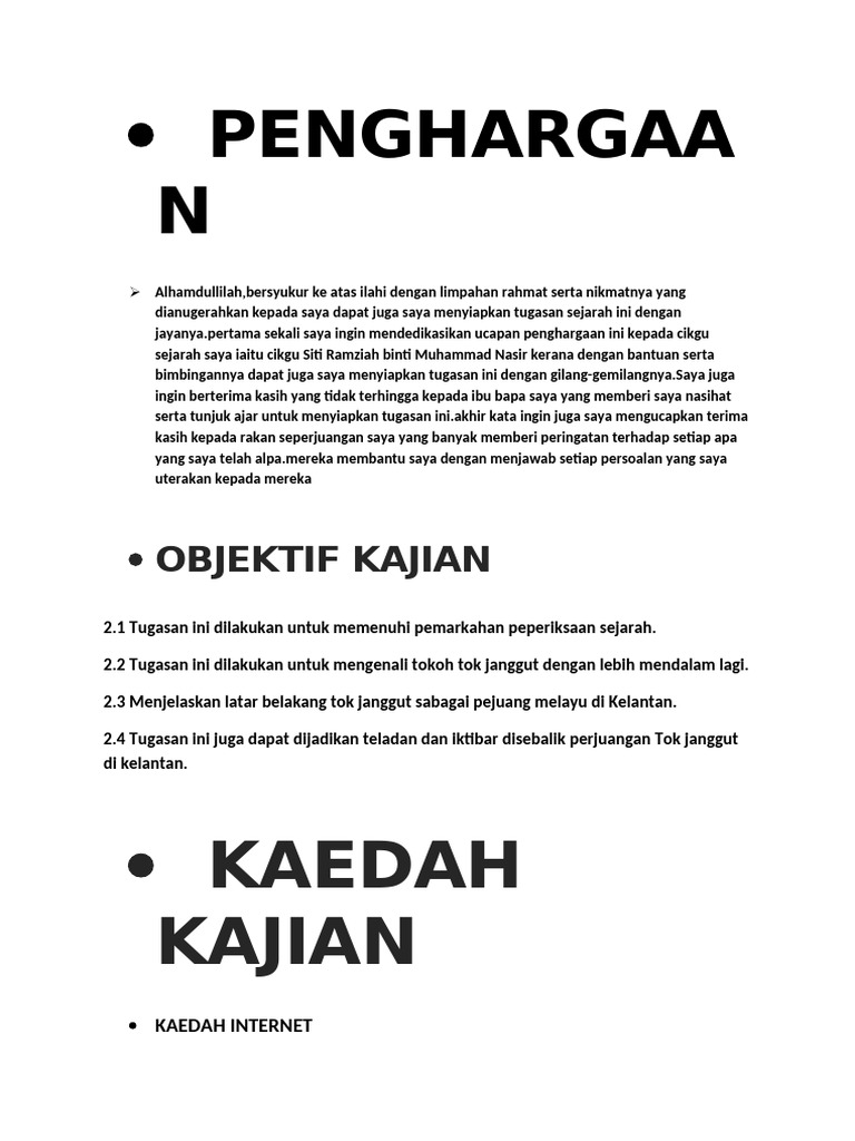 Tugasan Peperiksaan Sejarah | PDF