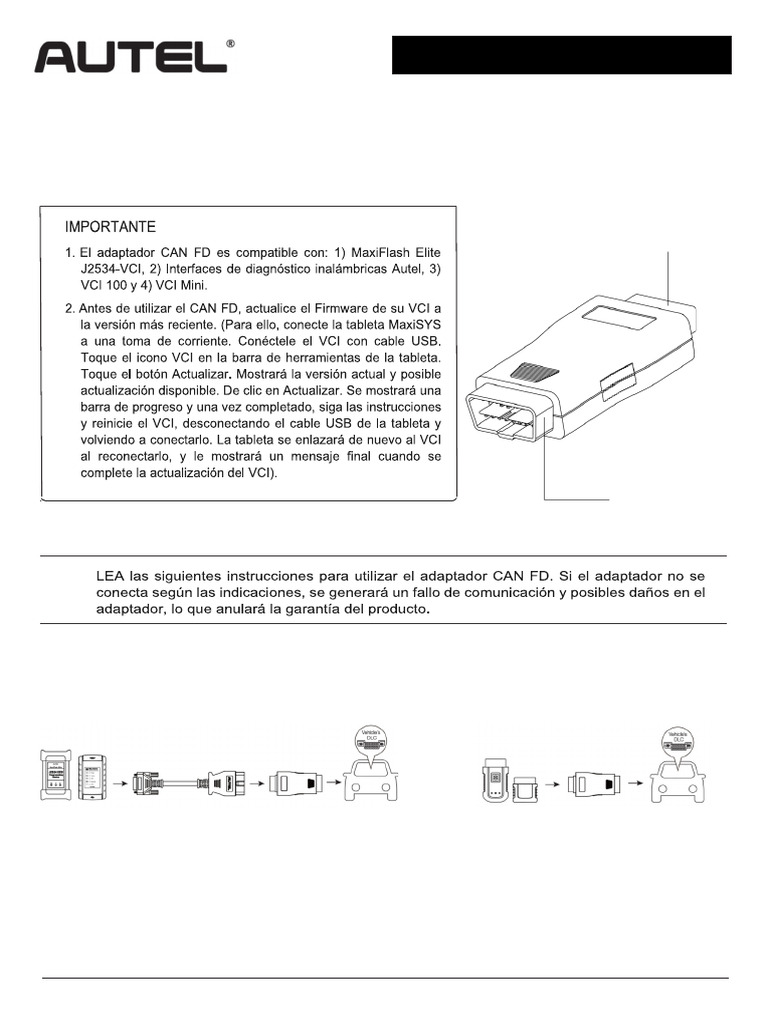 Guia de Uso Rápido - CAN FD | PDF