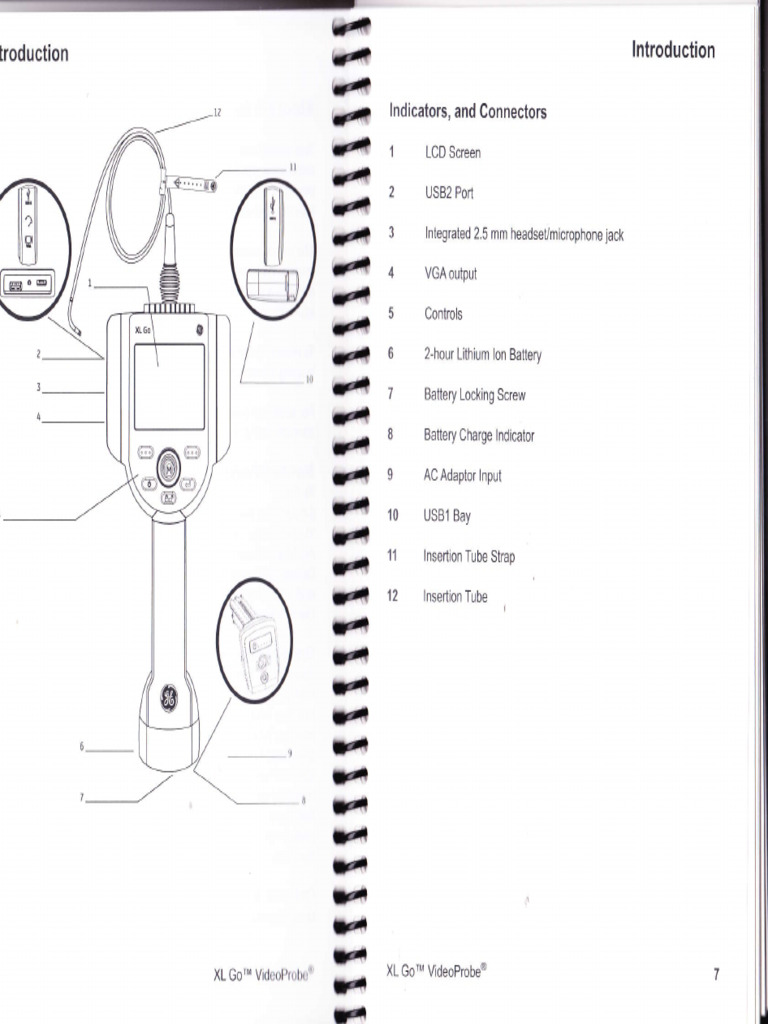 GE_XL Go_Borescope_User Manual Book | PDF