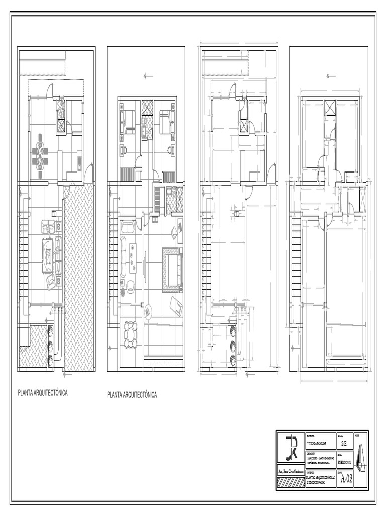 PLANTA ARQUTECTONICA Y DIMENSIONADA | PDF